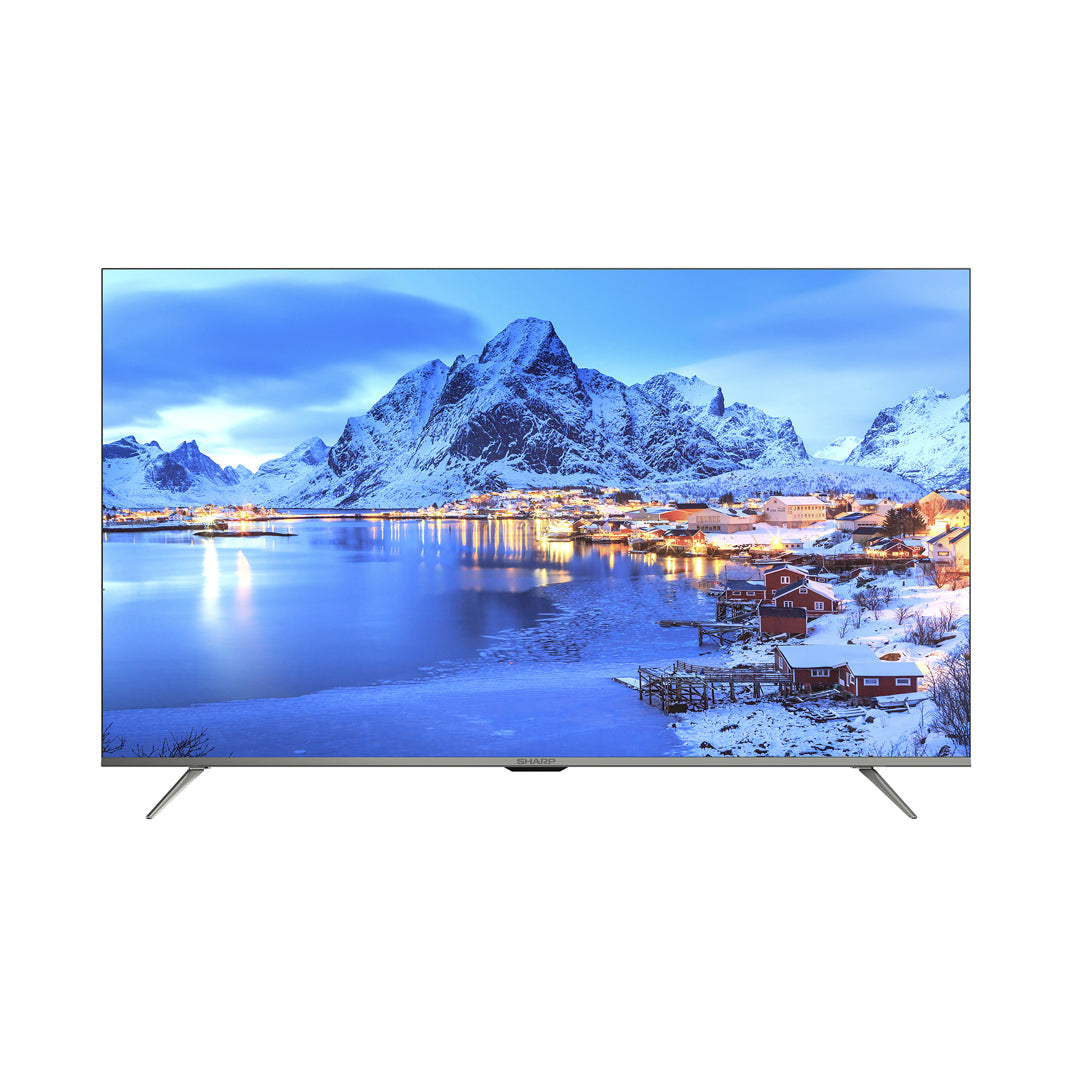 Sharp 50 Inch 4K HDR SMART LED TV Android 10.0 with Dolby Vision and D ...