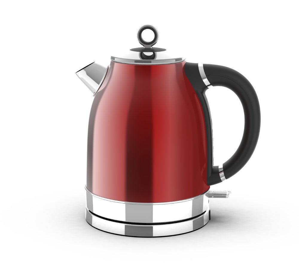 Dora Stainless Steel Kettle 1.7L Red – Abdul Latif Jameel Electronics